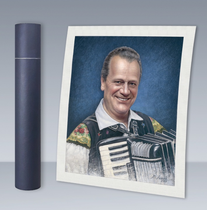 Portrait reproduction of Slavko Avsenik now available - News | ARS ...